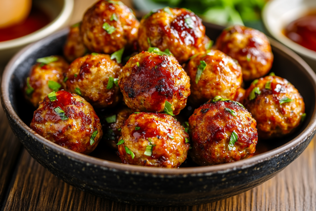 Firecracker Meatballs - CookingFlash