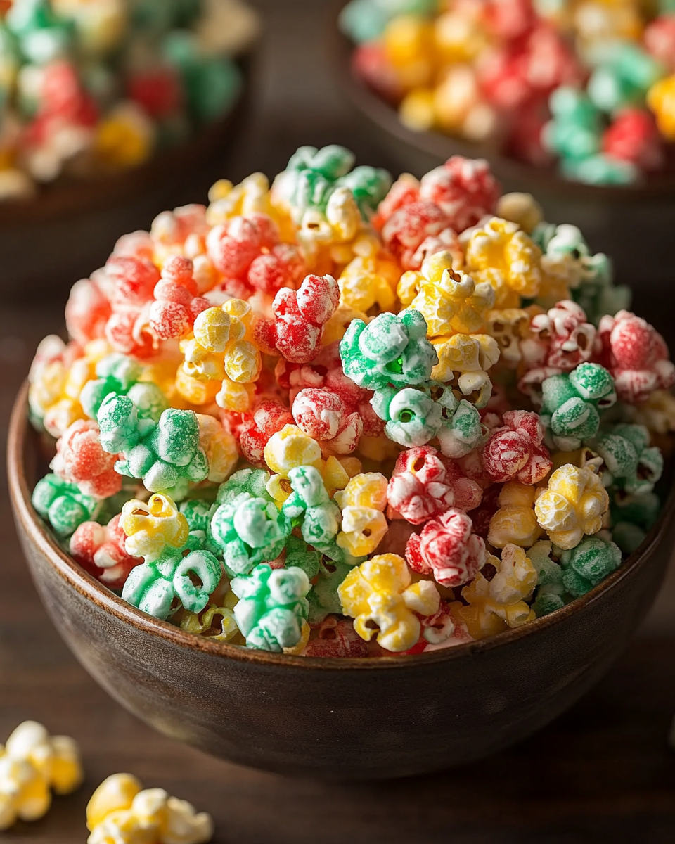Glow-in-the-Dark Candy Popcorn Bombs - CookingFlash
