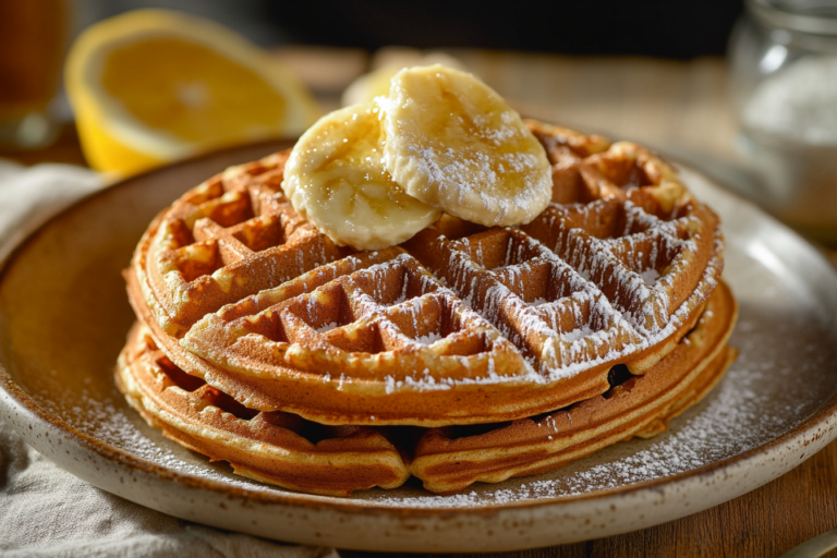 Home » Blog » BreakFast » Quick High Protein Waffles
