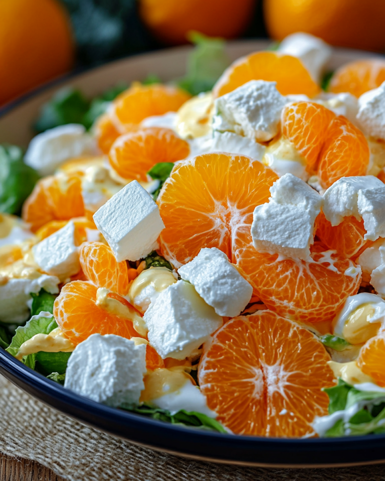 Orange Dreamsicle Salad - CookingFlash