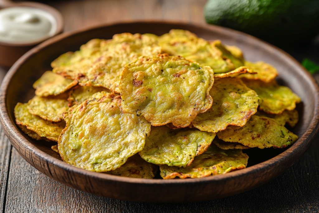 Avocado Chips Recipe - CookingFlash