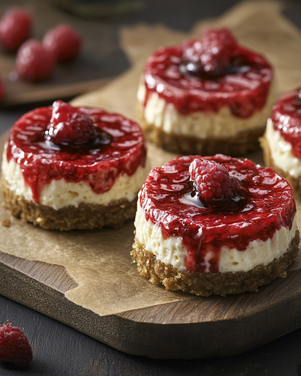 Mini Protein Cheesecakes - CookingFlash