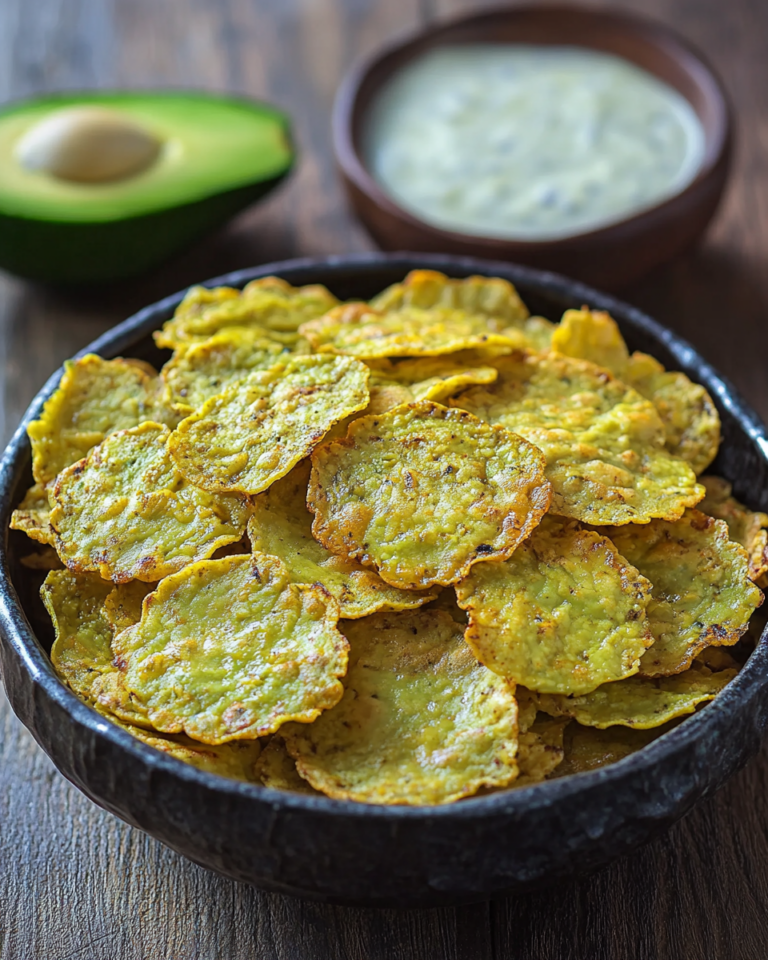 Avocado Chips Recipe - CookingFlash