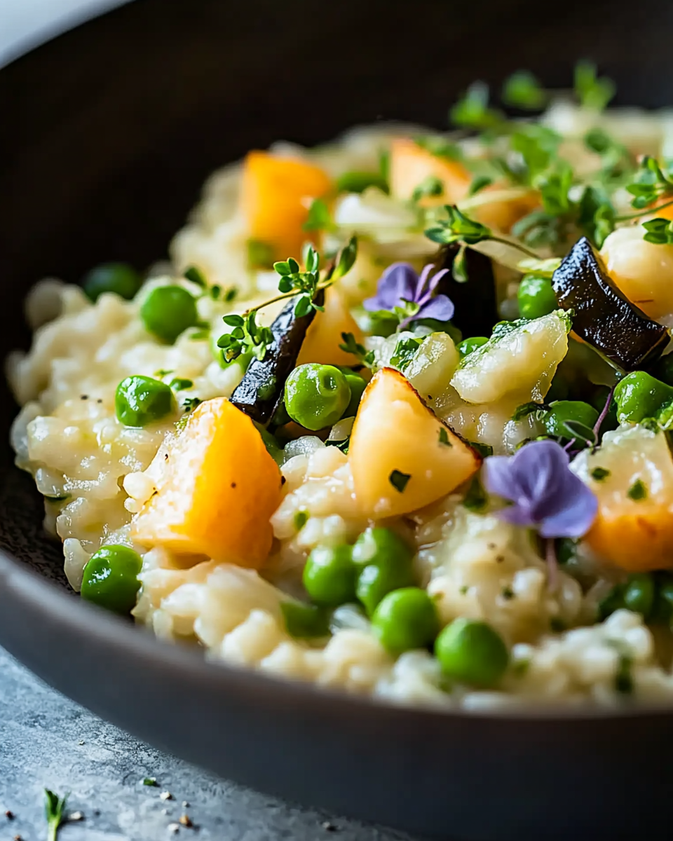 Spring Vegetable Risotto - CookingFlash