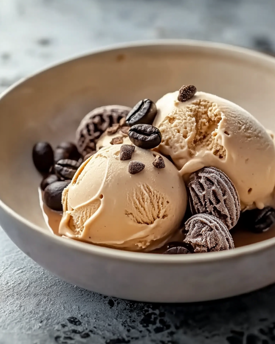 Homemade Coffee Ice Cream - CookingFlash