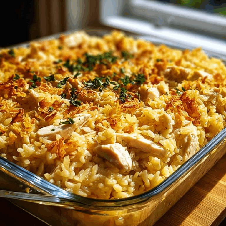 Chicken Rice A Roni Casserole – The Best 1-Pan Dinner