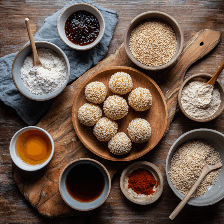 Crispy Sesame Ball Recipe – The Best Golden Treat to Try