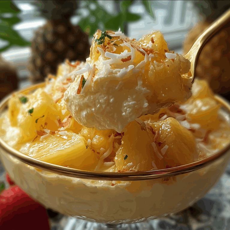 Easy Pineapple Dessert – The Best 3-Ingredient Summer Treat