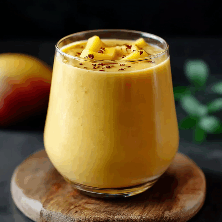 Mango Apple Smoothie - CookingFlash