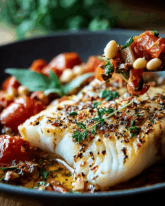Baked Mediterranean White Fish - CookingFlash