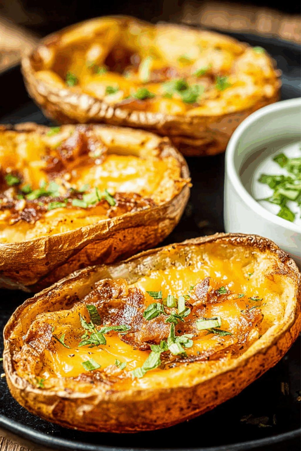 Air Fryer Potato Skins - CookingFlash