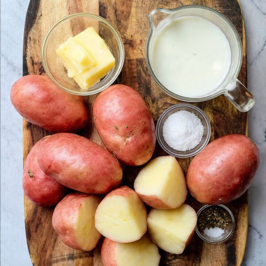 Mashed Potatoes with Red Skin - CookingFlash
