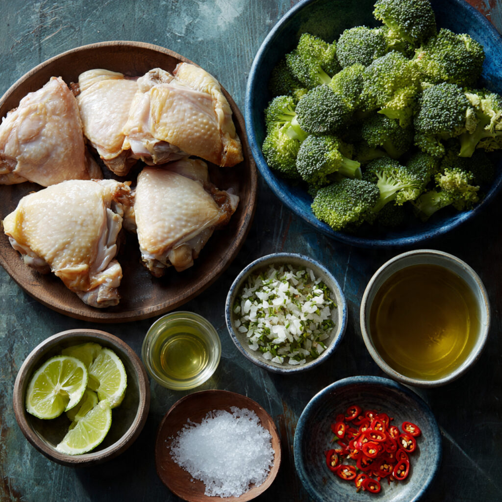 Andrea Nguyen’s Roast Chicken and Broccoli with Nước Chấm Vinaigrette ...