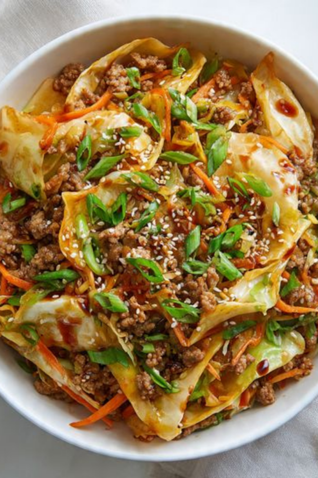 Egg Roll Bowls - CookingFlash