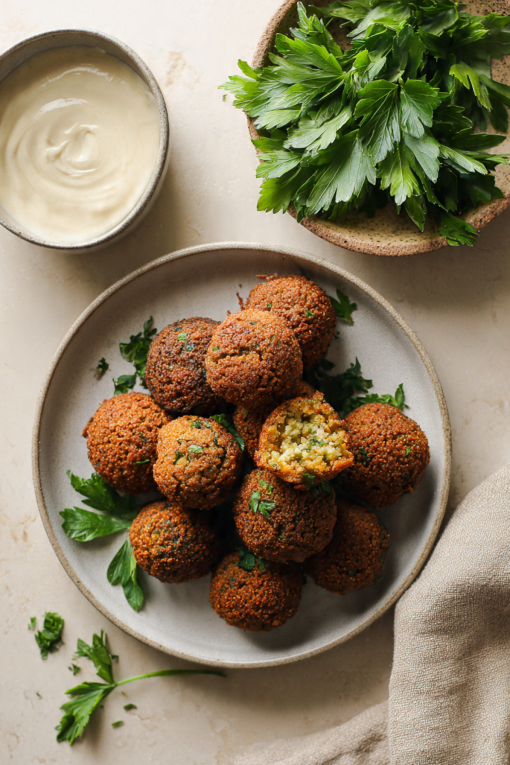 Authentic Middle Eastern Falafel - CookingFlash
